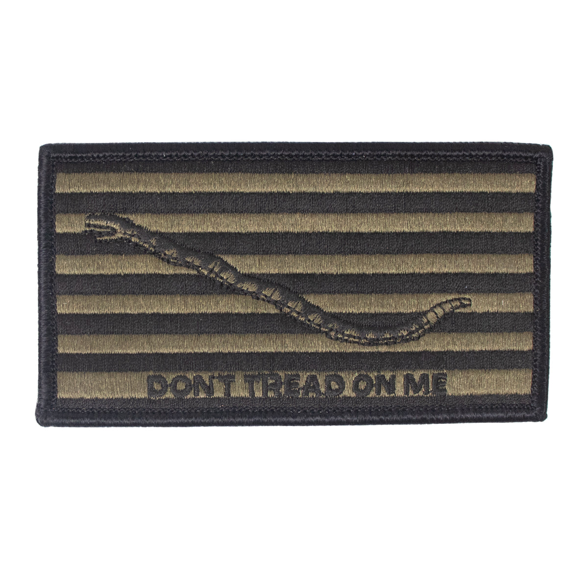 Flag Patch: Don't Tread On Me Flag - Embroidered Woodland Digital NWUI