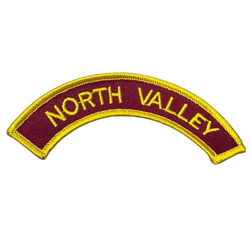 Young Marines Unit Arch Tab "NORTH VALLEY"