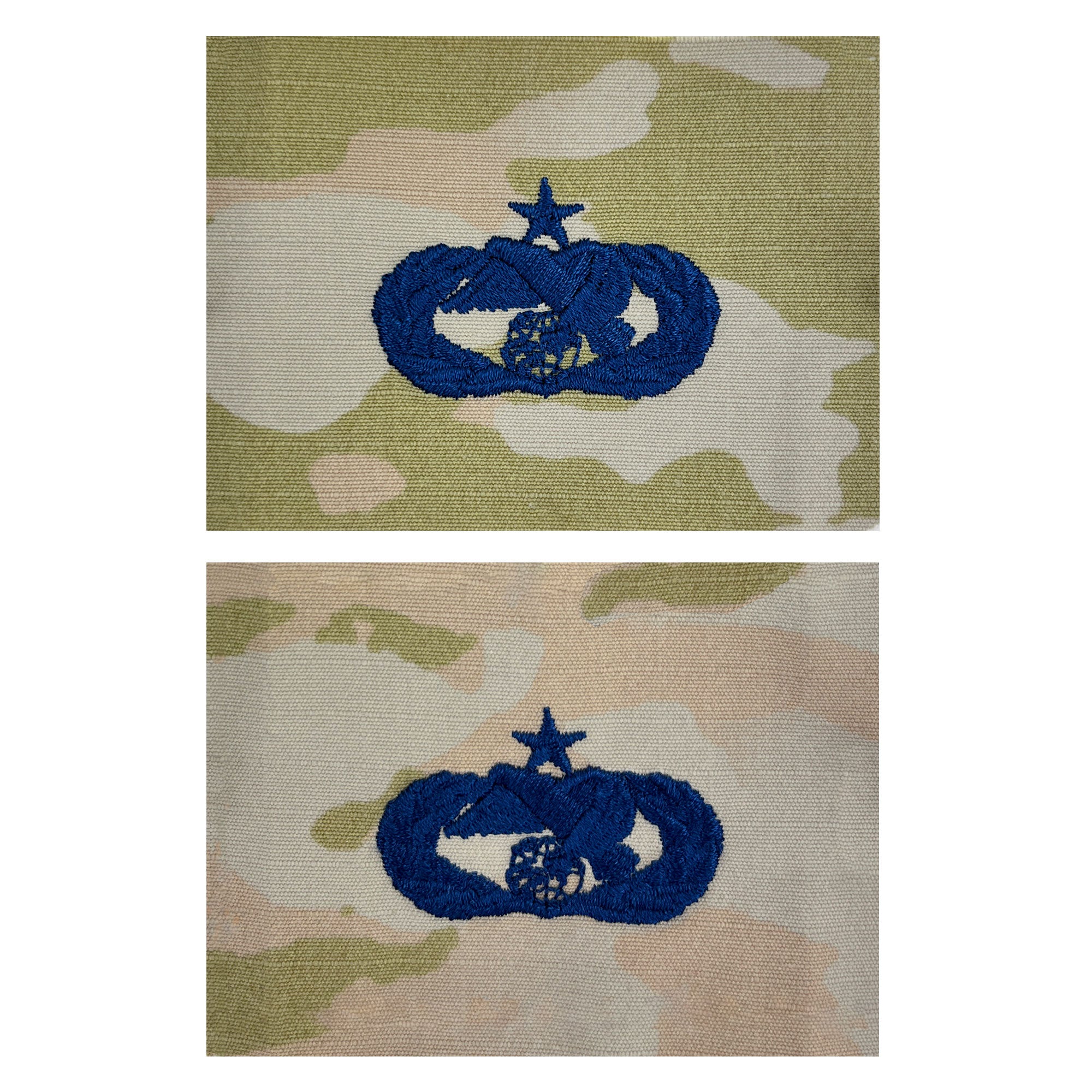 Space Force Embroidered Badge: Senior Transportation - embroidered on