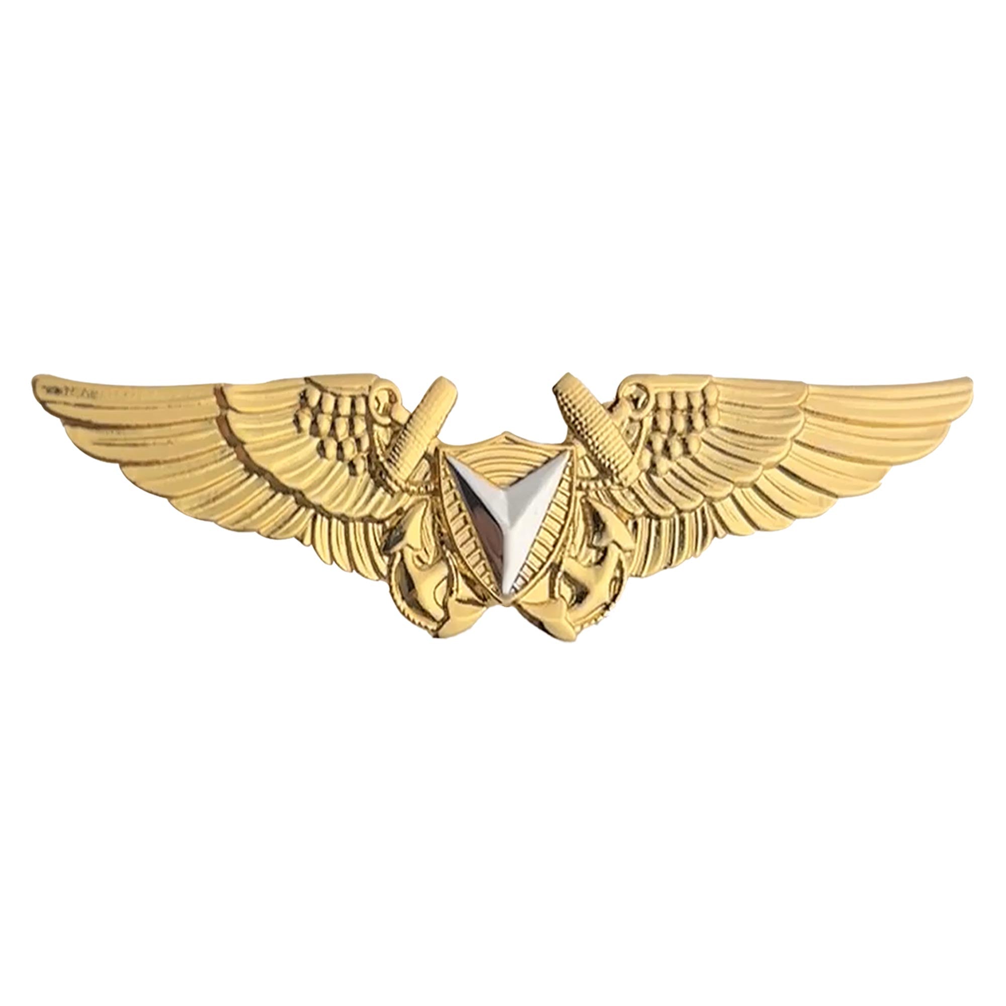 USN Regulation Size Aerial Vehicle Operator Badge