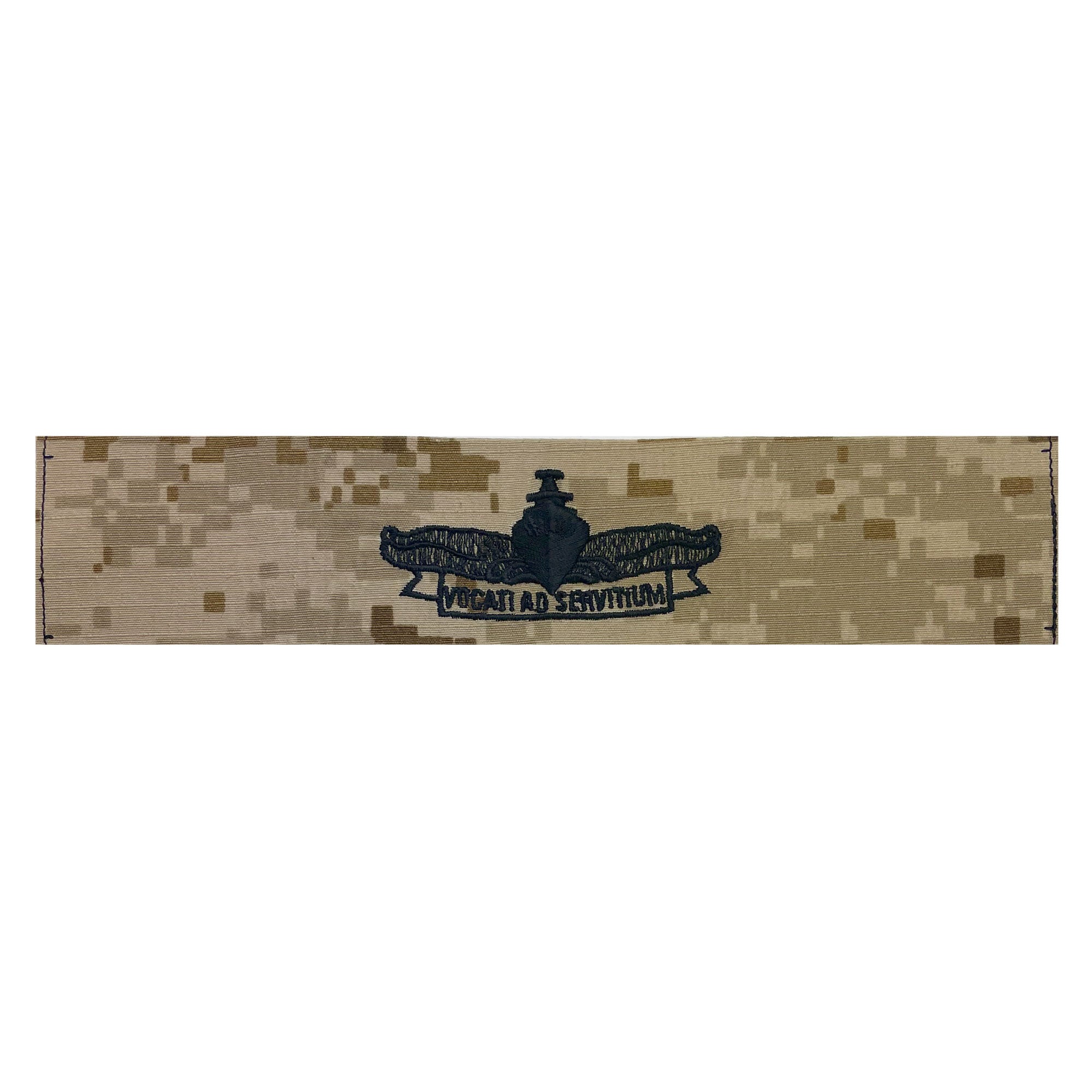 Navy Embroidered Badge: Surface Chaplain Officer - Desert Digital NWUI