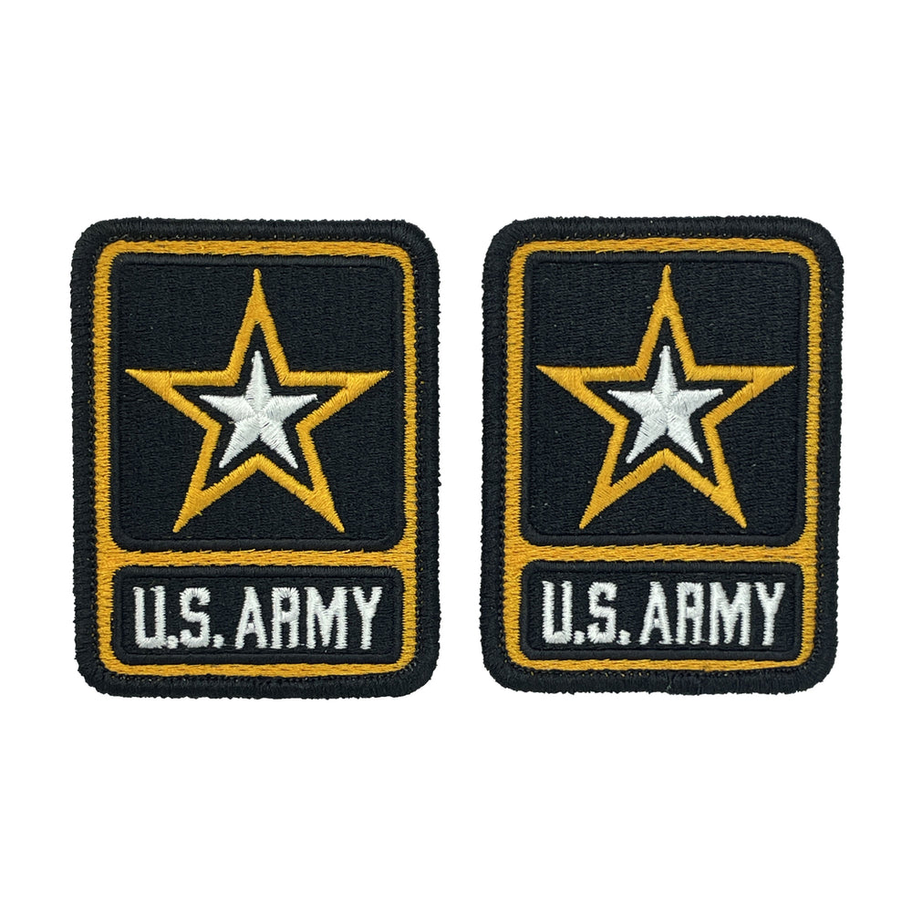 Army Patch: US Army Star Logo - Full Color with hook closure