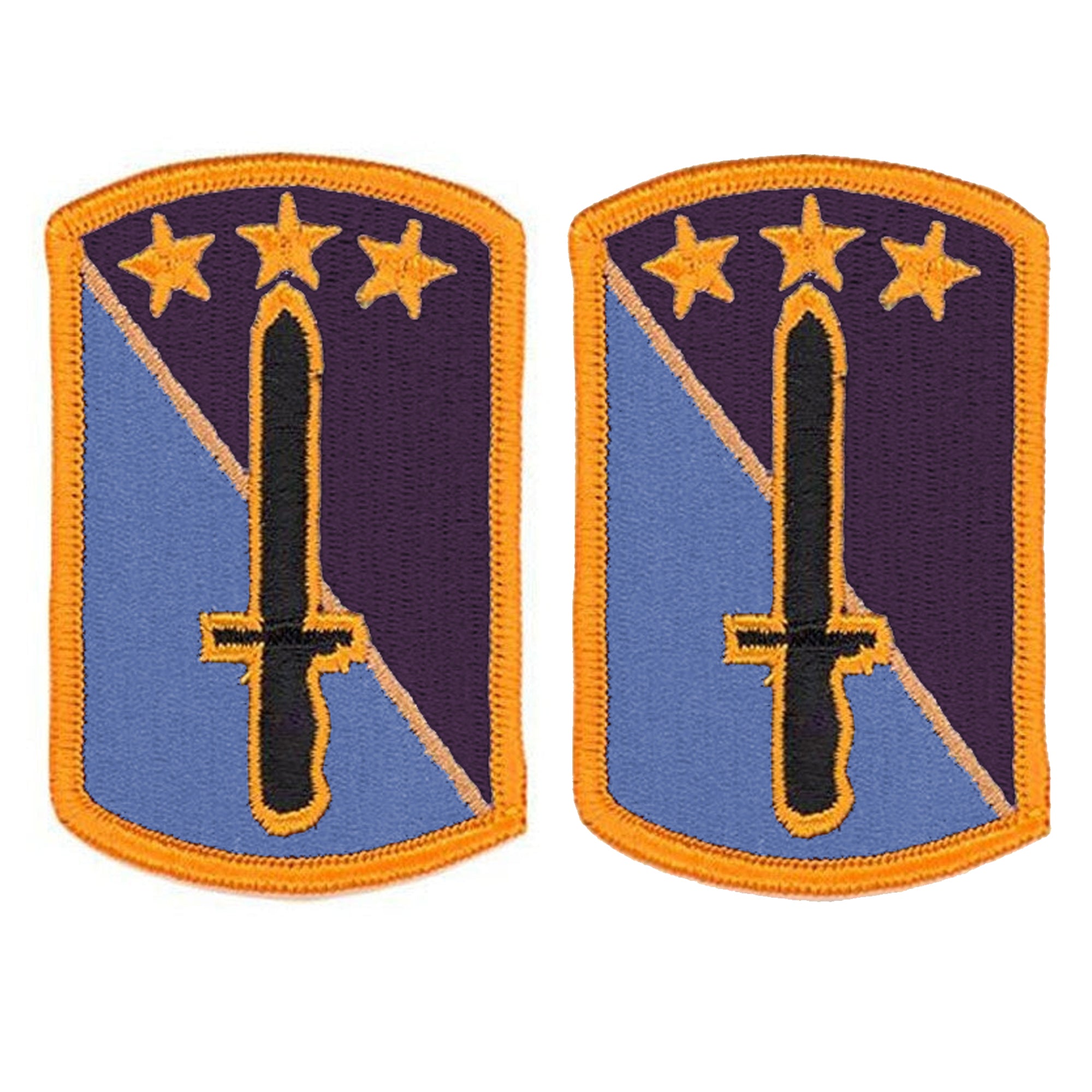 Army 170th Infantry Brigade Full Color Embroidered Patch