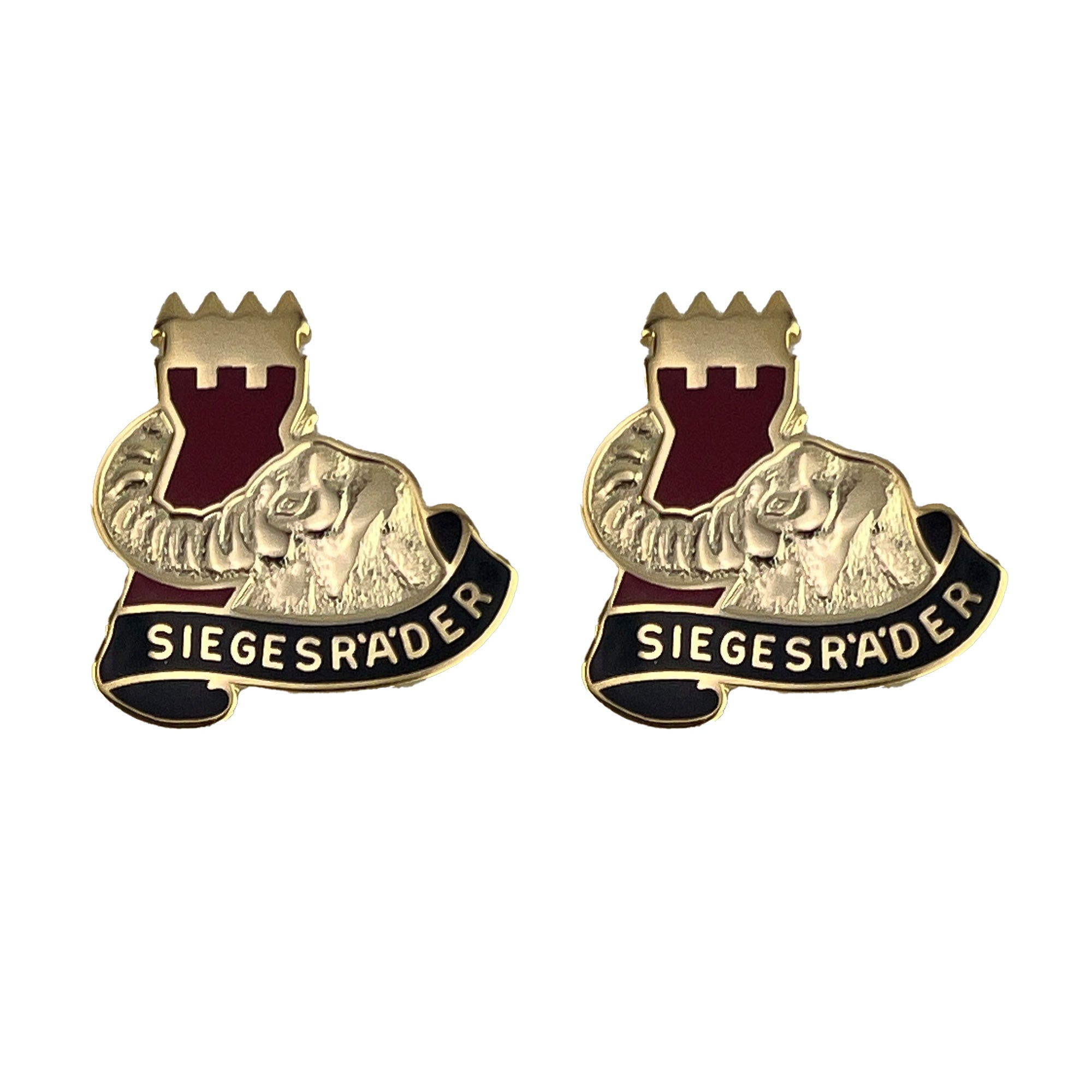 Army Crest: 53rd Transportation Battalion: Motto - Siegesr'A'der