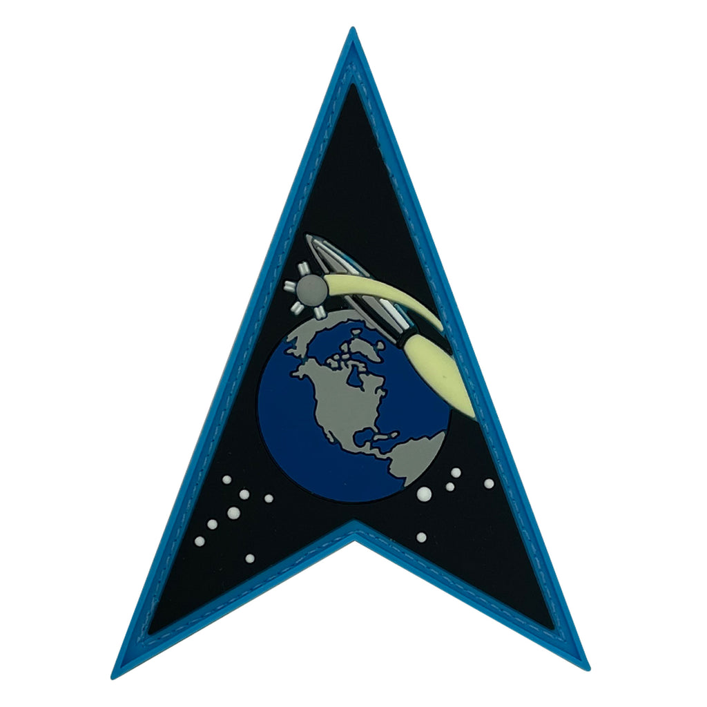 U.S. Space Force PVC Patch Space Delta 12 with hook – Vanguard Industries