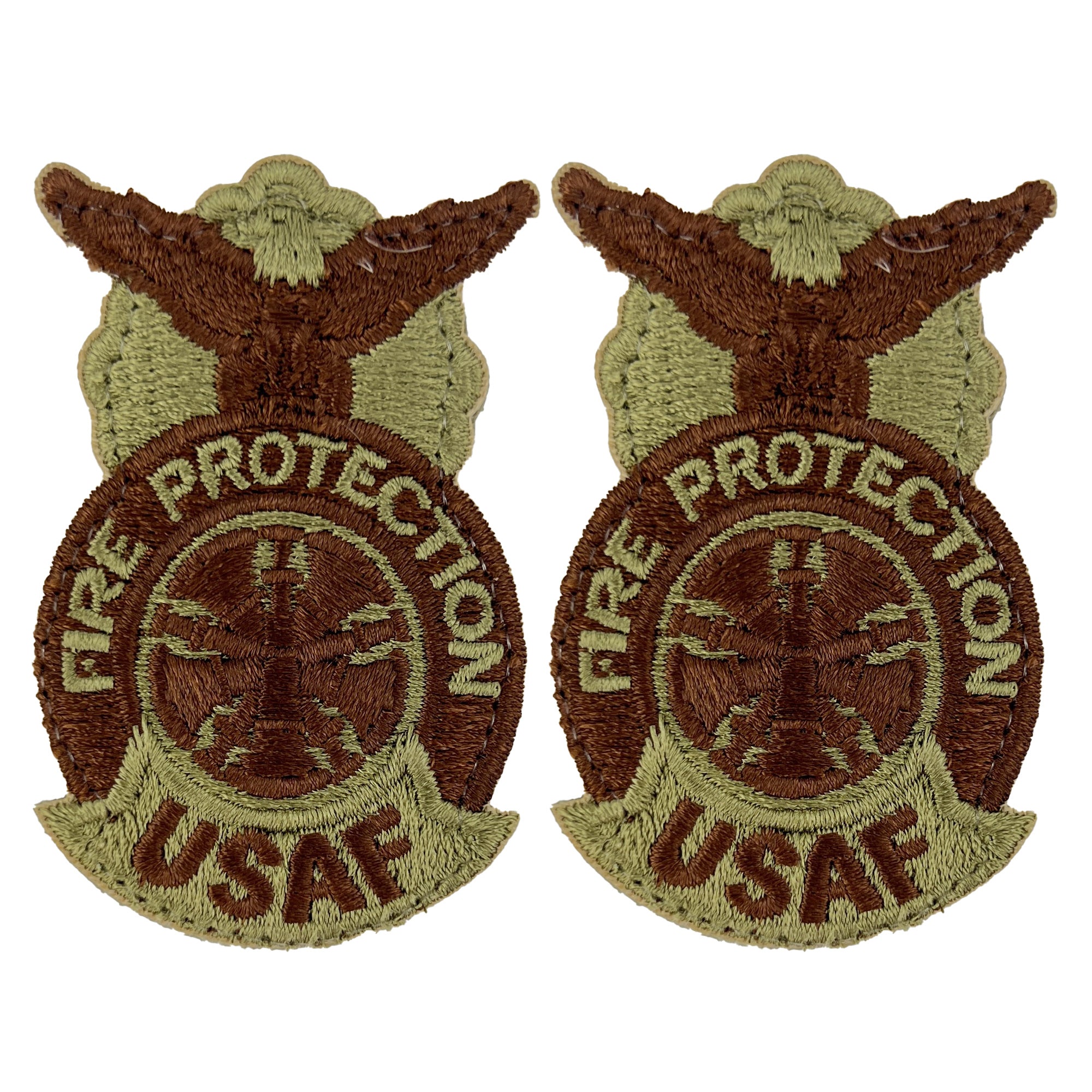 Air Force Patch: Fire Protection Chief OCP with hook closure