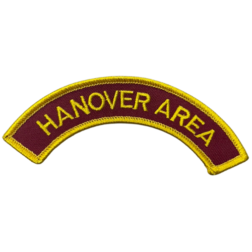 Young Marines Unit Arch Tab "HANOVER AREA"