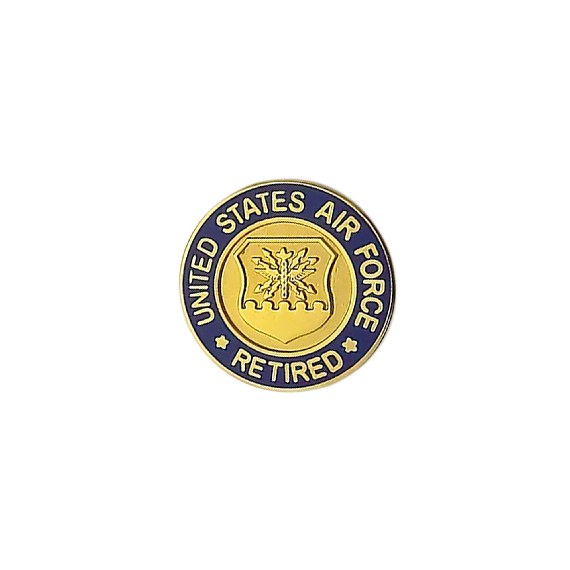 Lapel Pin: U.S. Air Force Retired