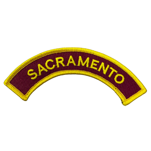 Young Marines Unit Arch Tab "SACRAMENTO"