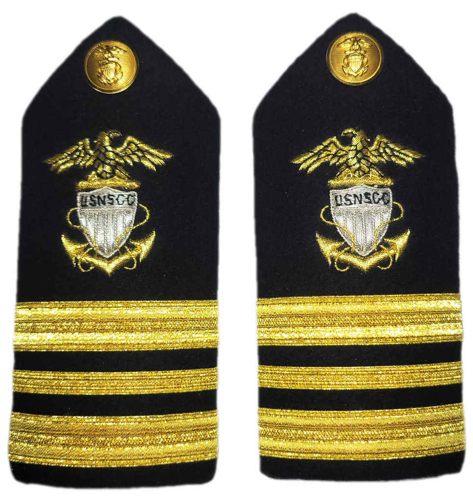 USNSCC - Lieutenant Commander (LCDR) Hard Shoulder Board (Female ...