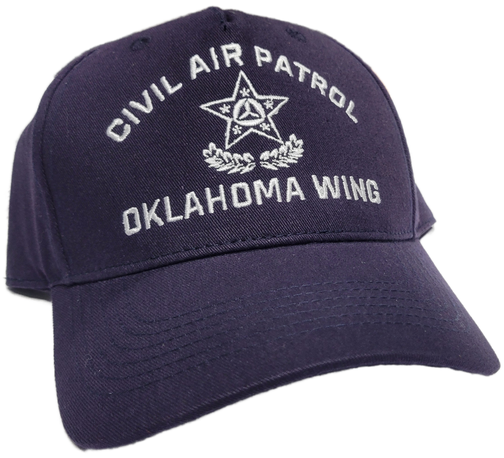 Civil Air Patrol Oklahoma Wing Ball Cap with Adjustable Back – Vanguard ...