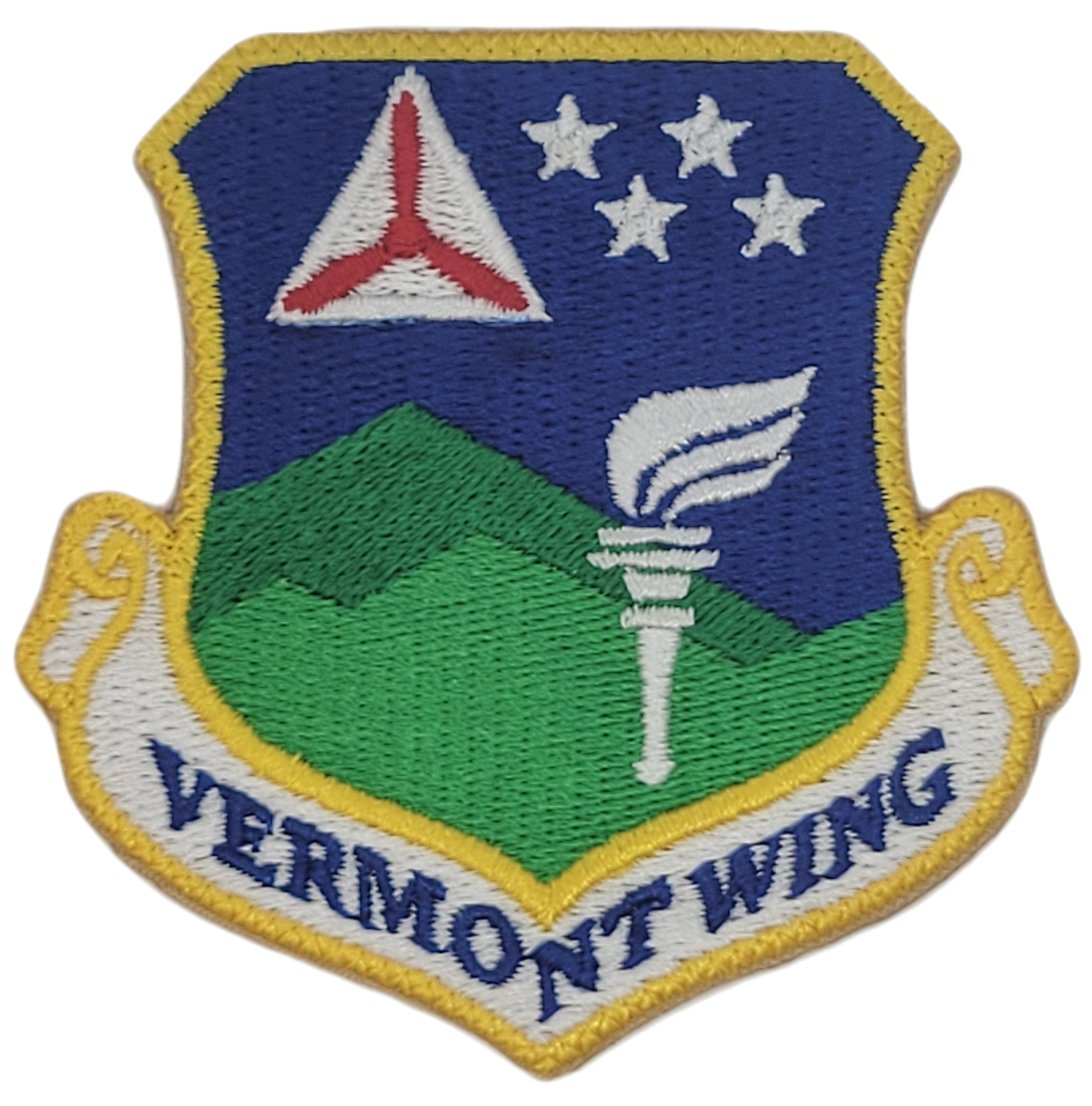 Civil Air Patrol Vermont Wing Patch w/ hook