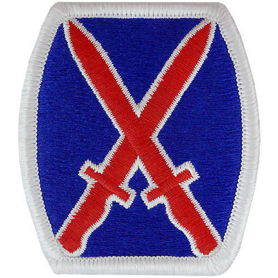 Army 10th Mountain Infantry Division Full Color Embroidered Patch