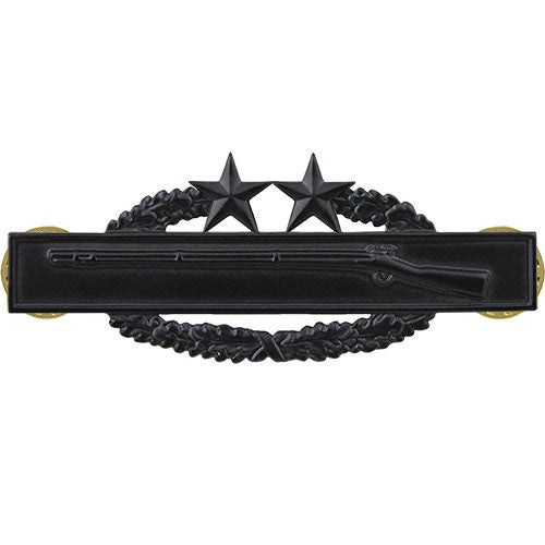 Army Black Metal Combat Infantry Third Award Badge – Vanguard Industries