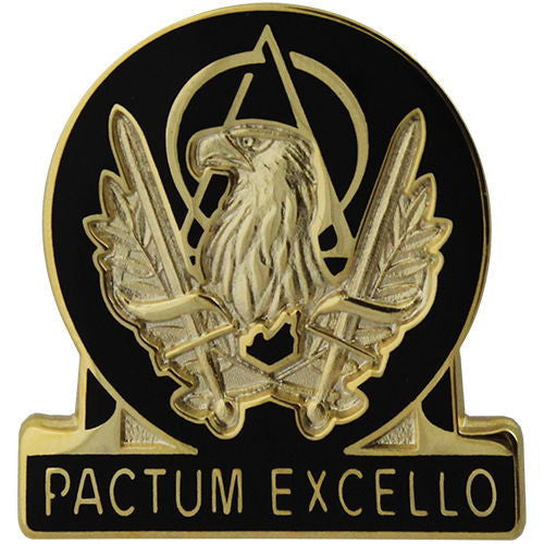 Army Pactum Excello Acquisition Regimental Corps Crest