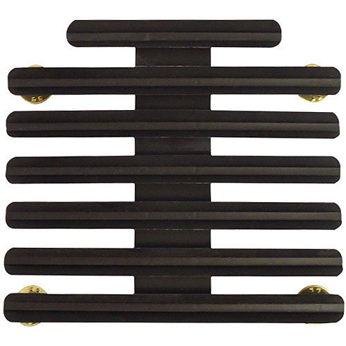 Black Metal Ribbon Mounting Bar for 20 Ribbons