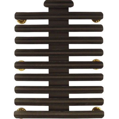 Black Metal Ribbon Mounting Bar for 28 Ribbons