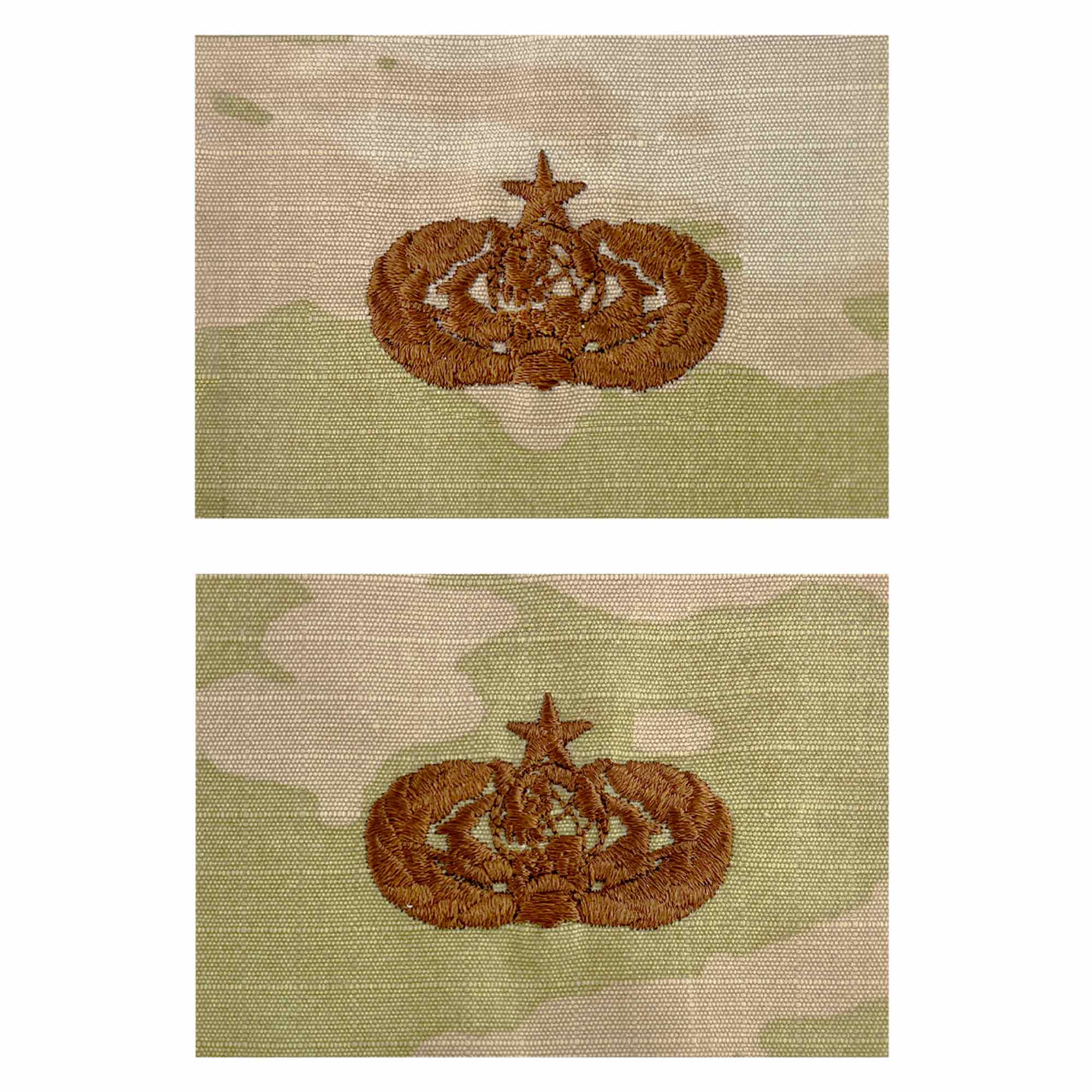 Air Force Embroidered Badge: Cyberspace Support: Senior - embroidered