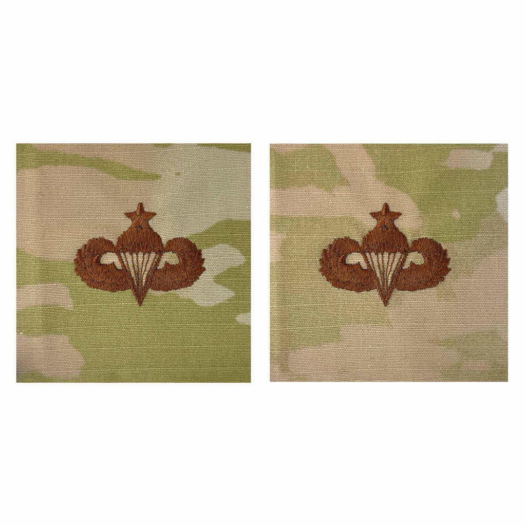 Air Force Embroidered Badge: Parachutist: Senior - embroidered on OCP ...