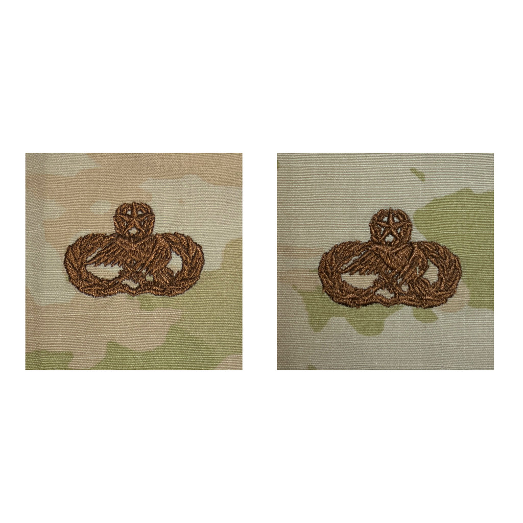 Air Force Embroidered Badge: Maintenance: Master - embroidered on OCP ...