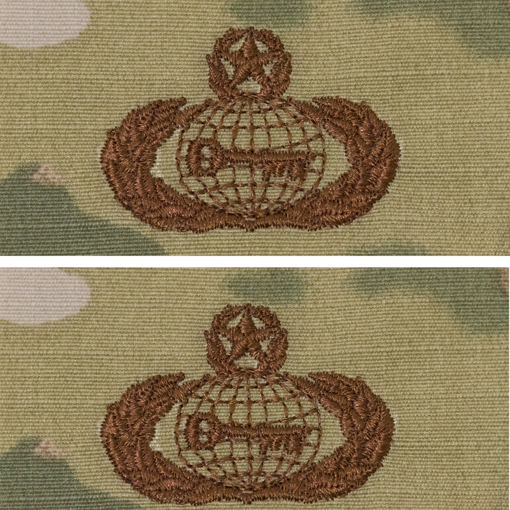 Air Force Embroidered Badge: Intelligence: Master - embroidered on OCP ...
