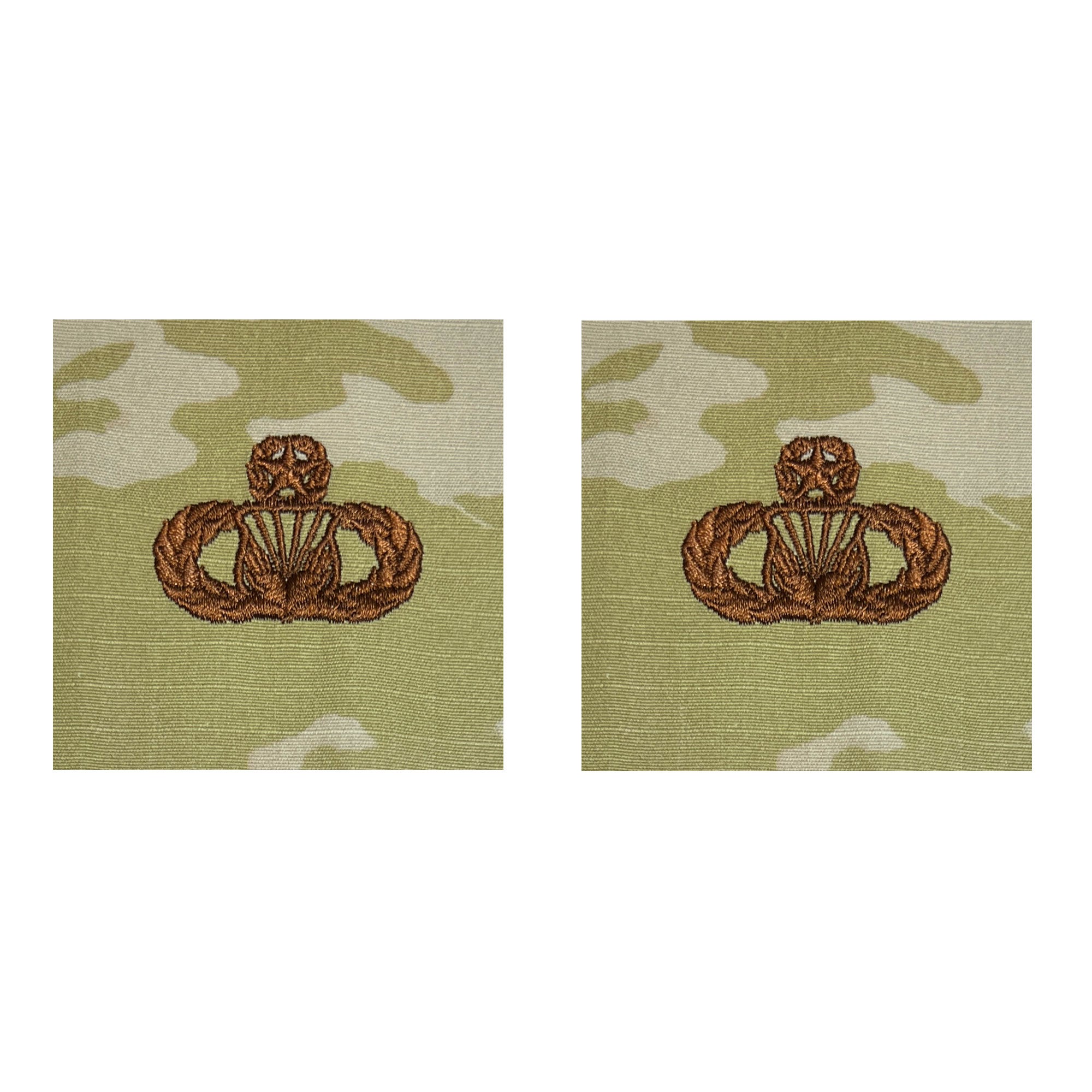 Air Force Embroidered Badge: Chaplain Assistant: Master - embroidered