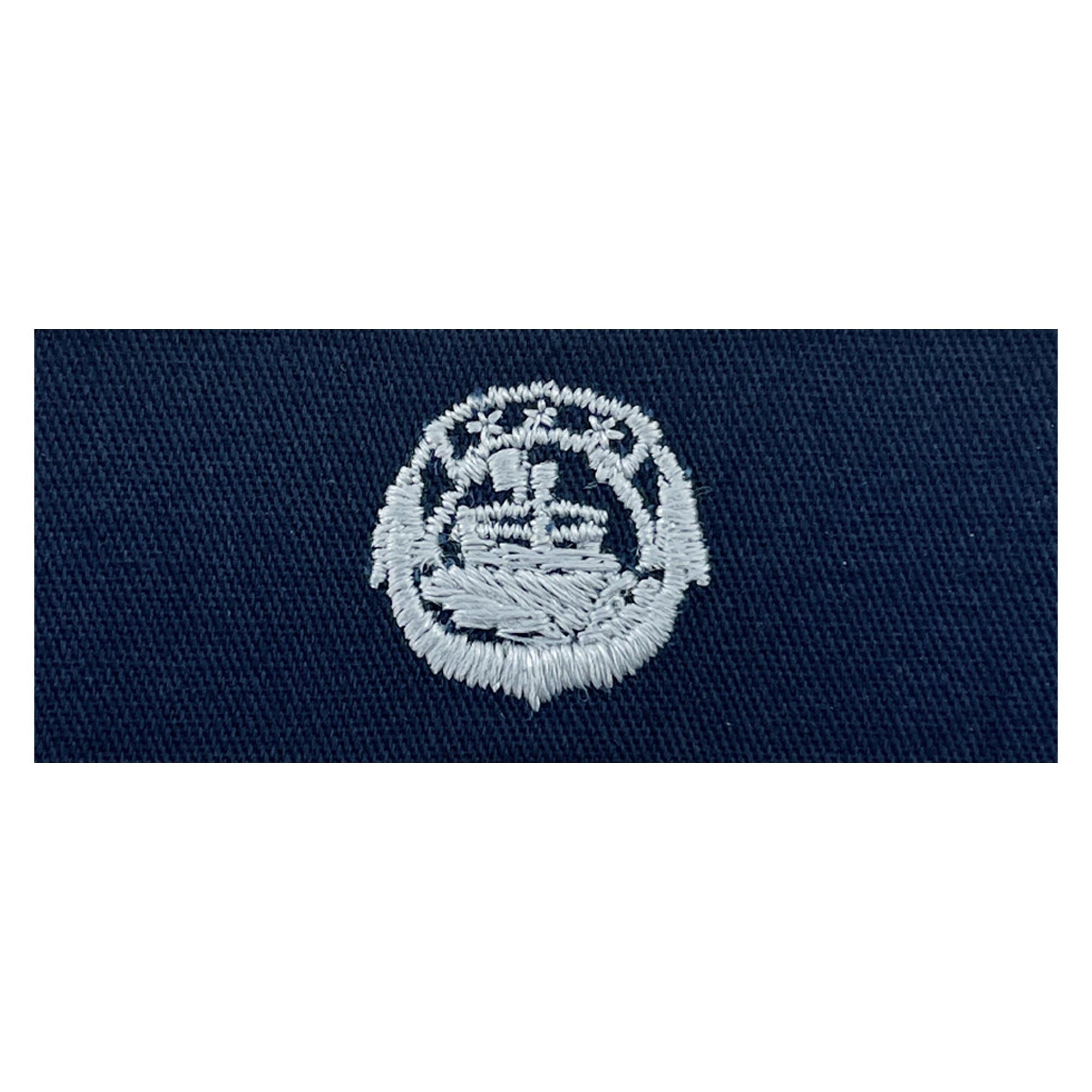 USN Small Craft Enlisted Coverall Embroidered Badge