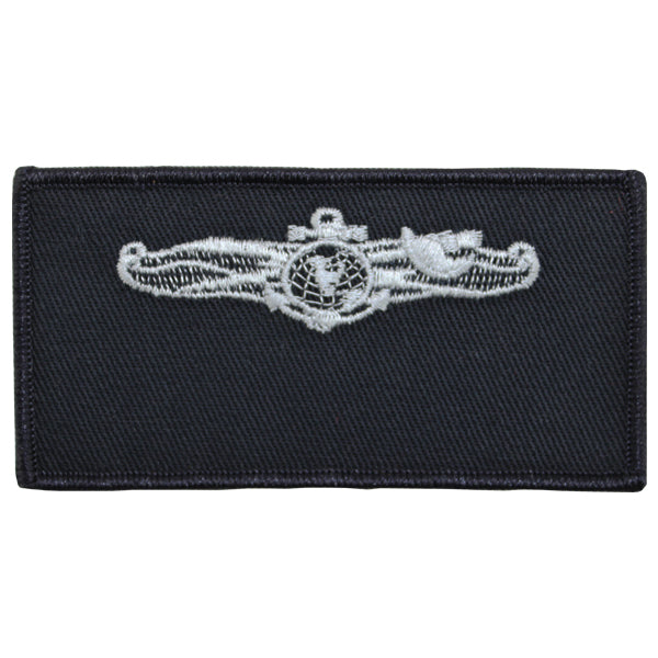 Navy FRV Cloth Blank Name-tag: Information Dominance Enlisted with Hoo