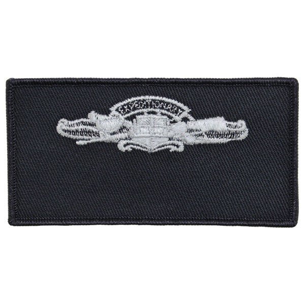 Navy FRV Cloth Blank Name-tag: Expeditionary Warfare Enlisted with Hoo