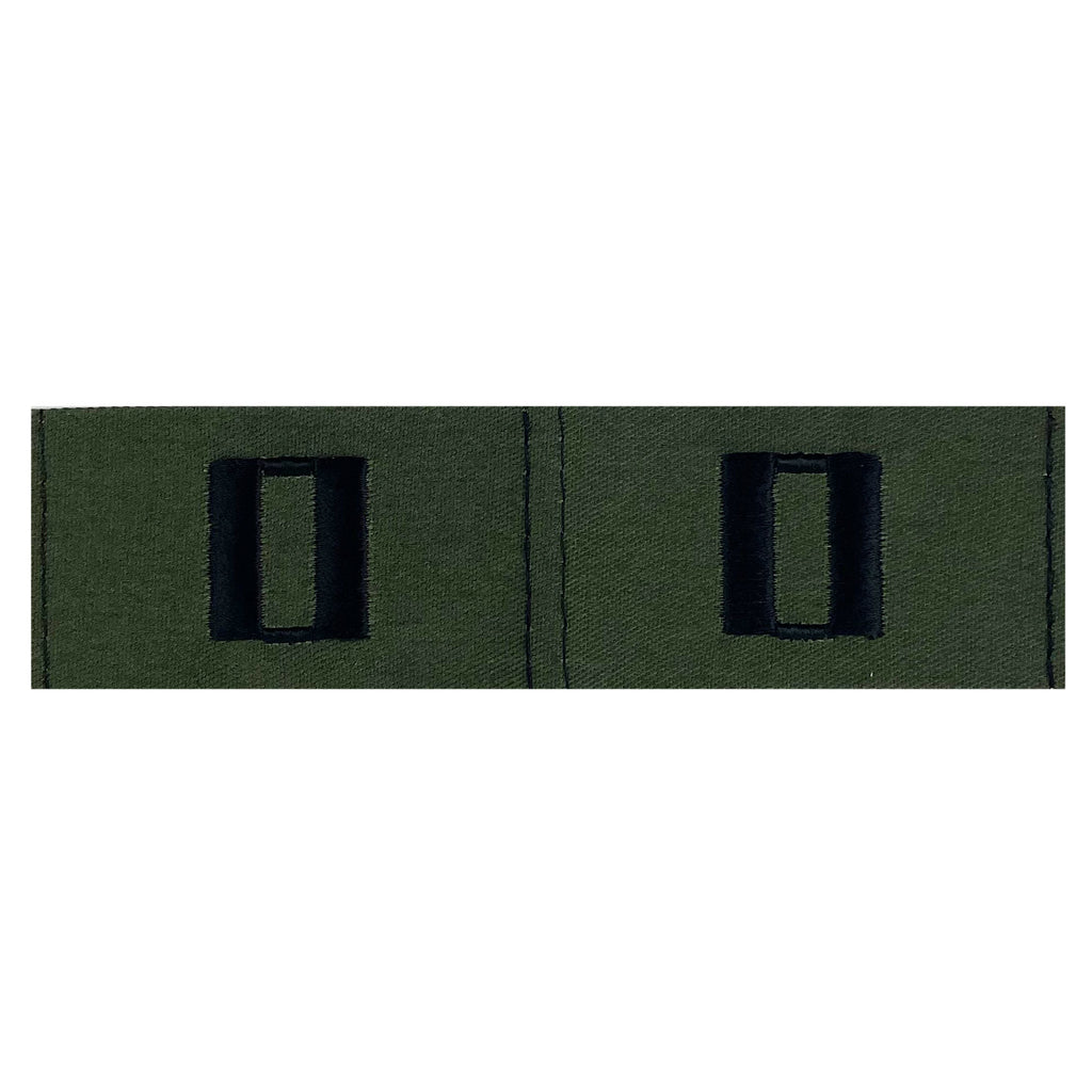 USN Senior Lieutenant Subdued Embroidered Collar Device – Vanguard ...