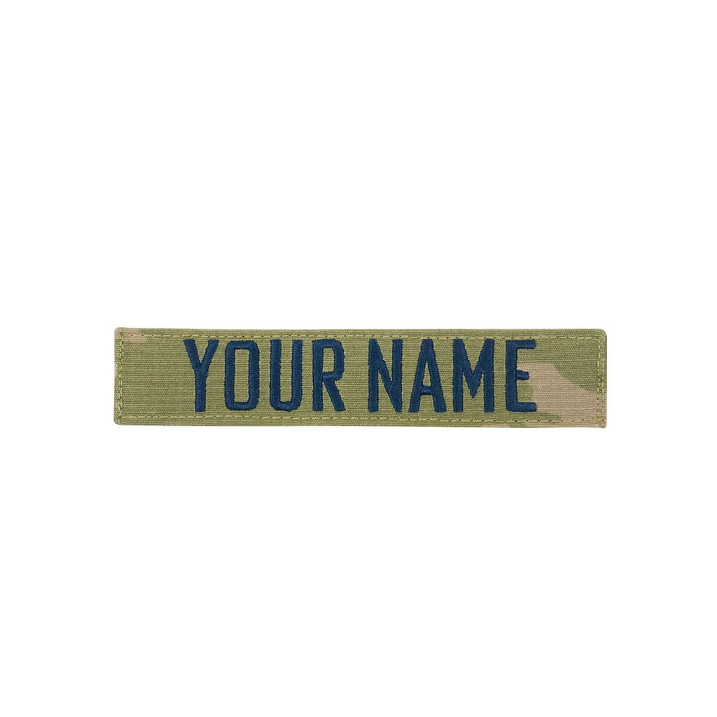 Space Force Name Tape: Individual Name - embroidered on OCP with Hook ...