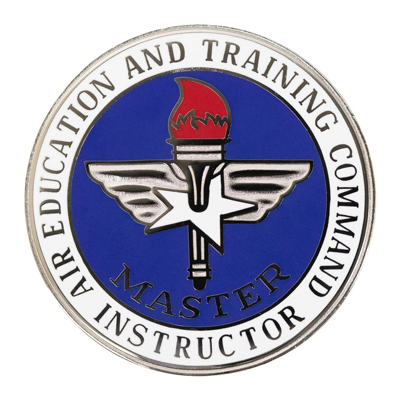 USAF Master Instructor Air Education and Training Command Badge
