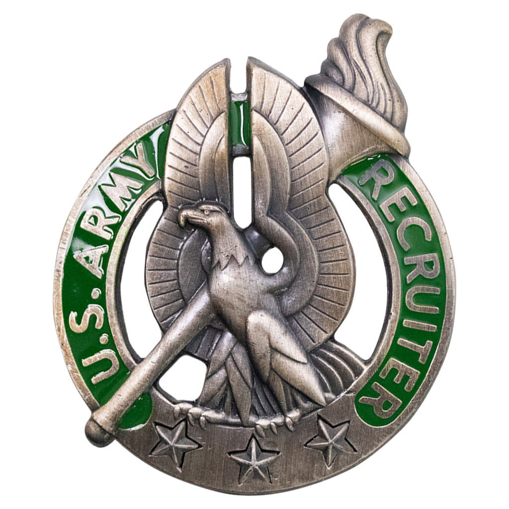 Army Silver Recruiter Identification Badge – Vanguard Industries