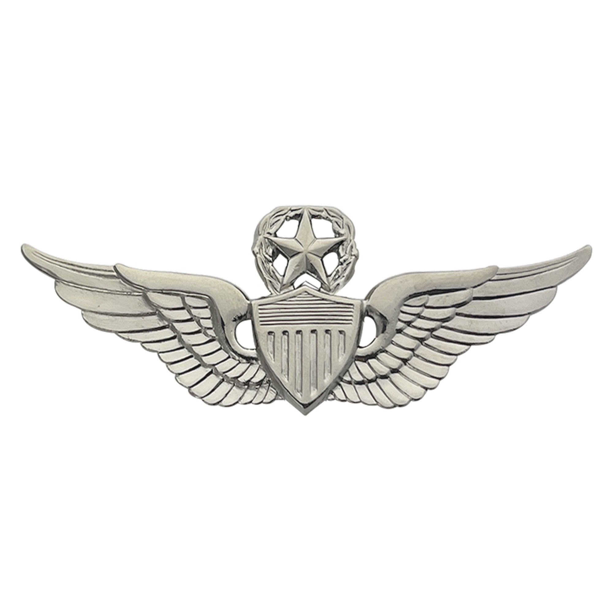 Army Regulation Size Mirror Finish Master Aviator Badge