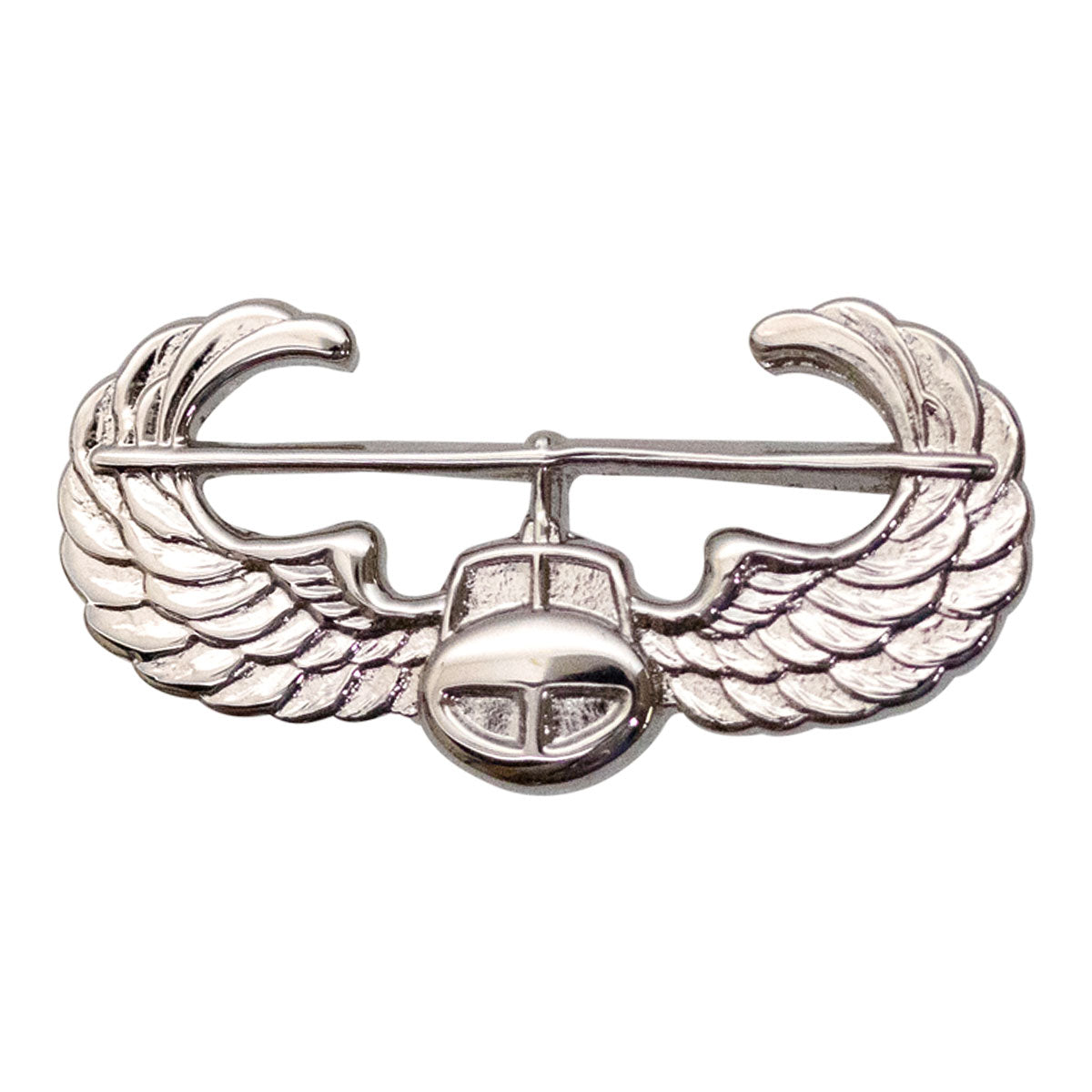 Army Miniature Mirror Finish Air Assault Dress Badge
