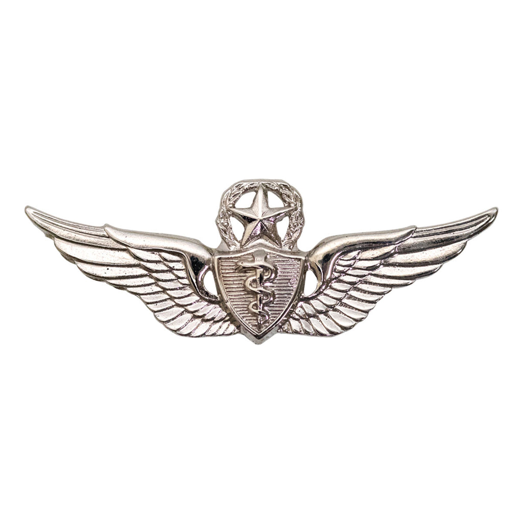 Army Badge: Master Flight Surgeon - 2" blouse miniature, mirror finish ...