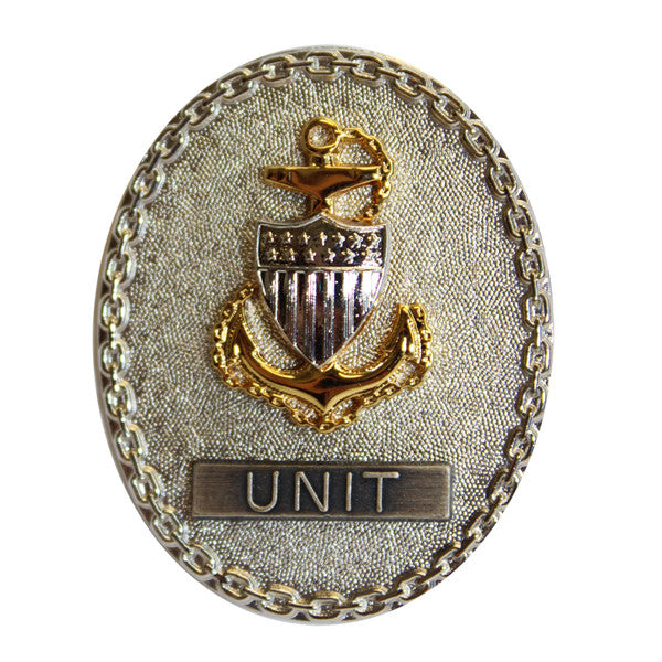 USCG Regulation Size Senior Enlisted Advisor E7 Unit Badge