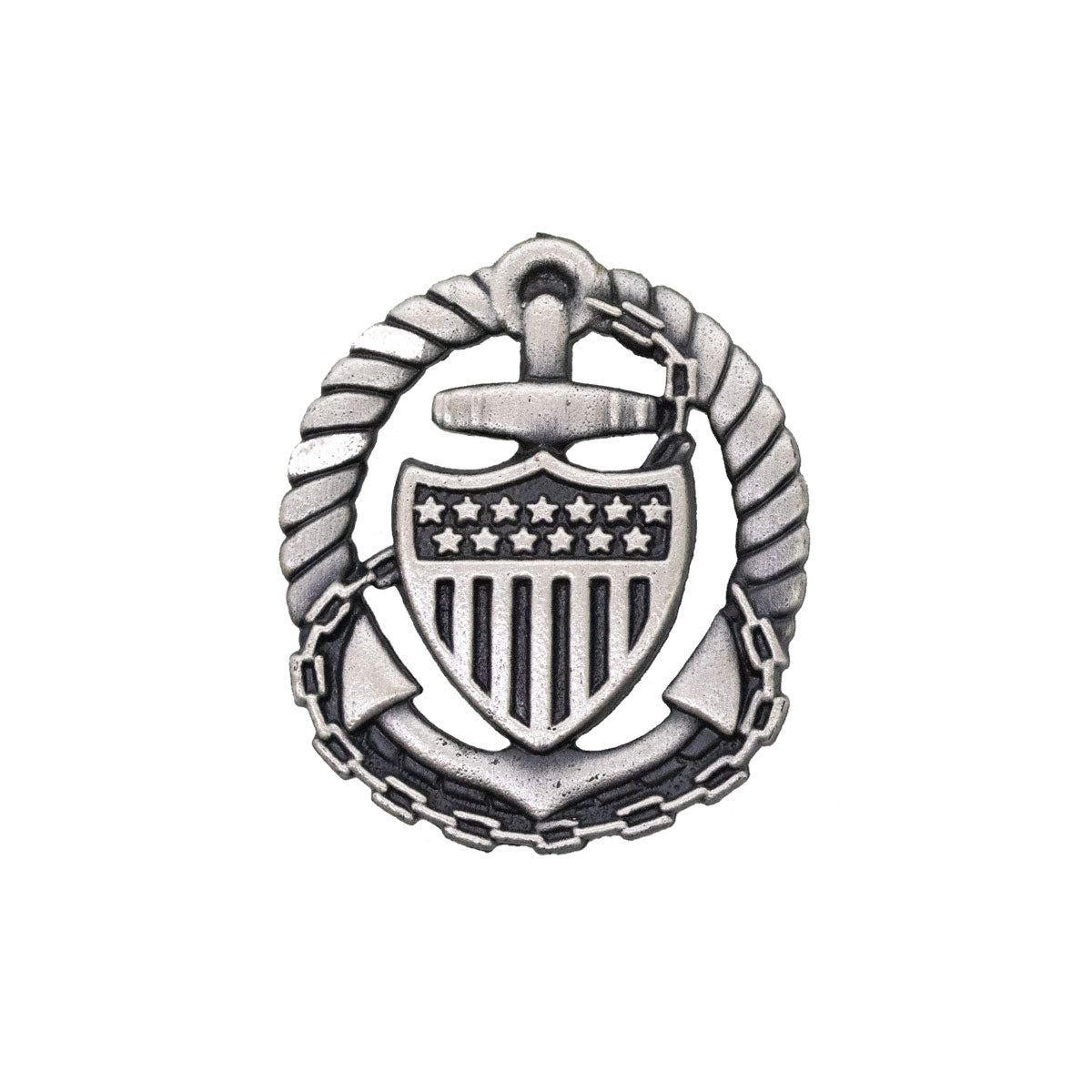 USCG Regulation Size Officer in Charge Afloat Badge