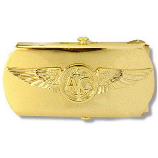 USN Gold Air Crew CPO Belt Buckle