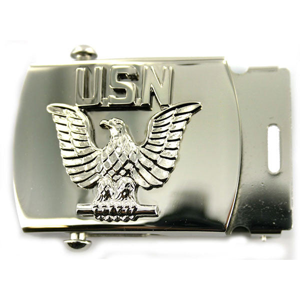 USN Enlisted Insignia Belt Buckle