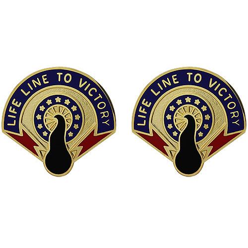 Army The Nectar for Victory 262th Quartermaster Battalion Crest