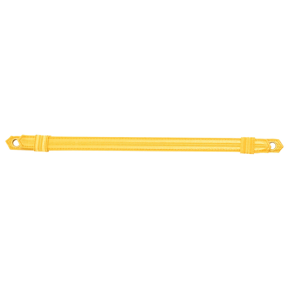 Army Officer Synthetic Gold 1/2 inch Cap Strap