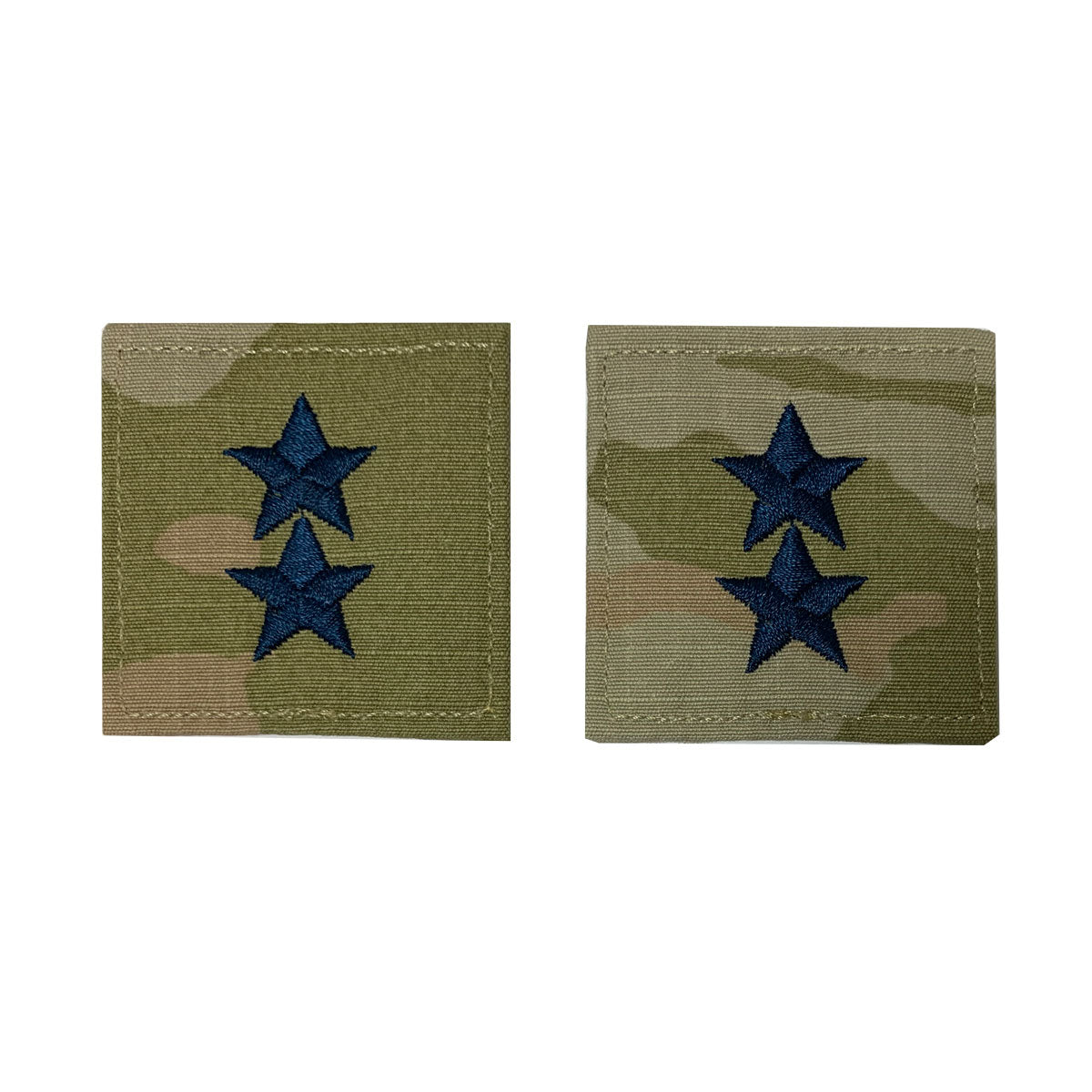 Space Force Officer Rank Insignia Embroidered on OCP with Hook : Major
