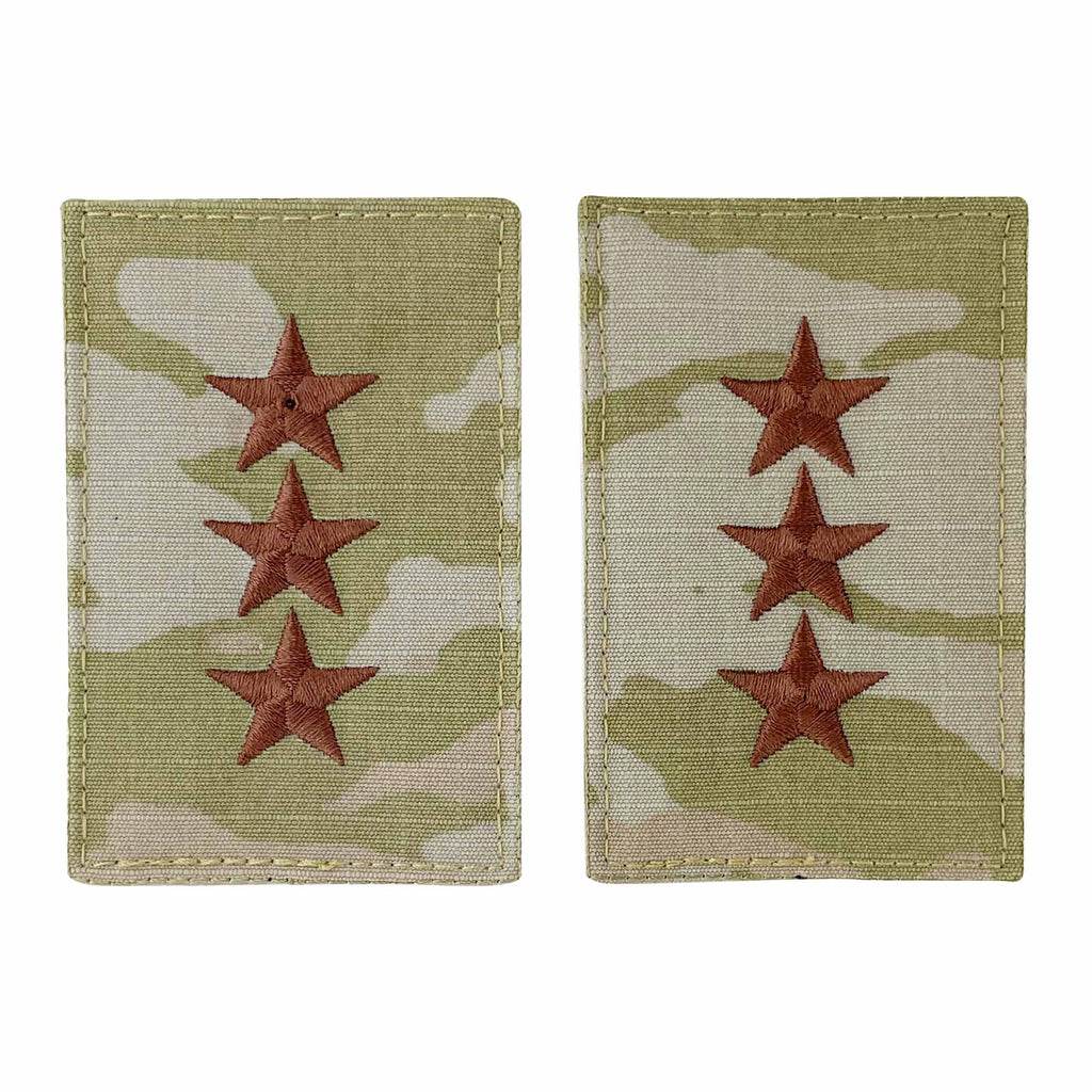 AF Lieutenant General Embroidered Rank Insignia for AF OCP Uniform ...