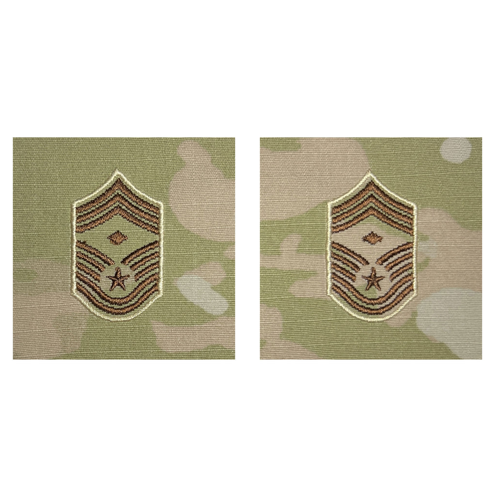 Air Force Embroidered Rank: Chief Master Sergeant with Diamond - OCP S ...