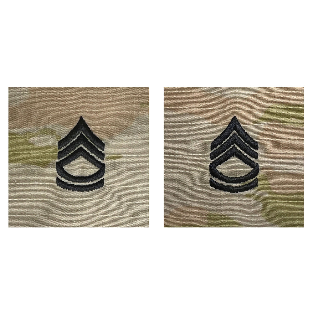 Army Sergeant First Class Sew on Rank Insignia for Army OCP Uniform