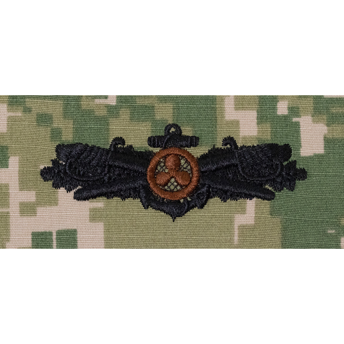 Navy Embroidered Badge: Engineering Duty Officer - Woodland Digital