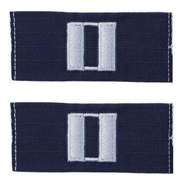 USCG Senior Lieutenant Collar Device Embroidered on Ripstop
