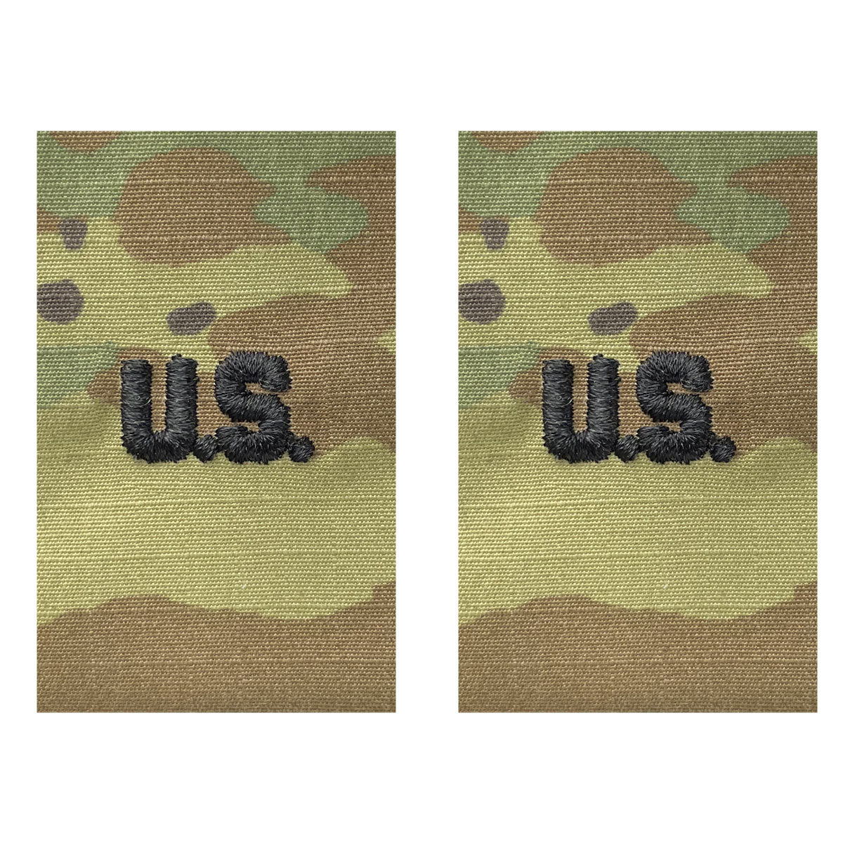 Army U.S. Letters Officer Branch Insignia on OCP sew on