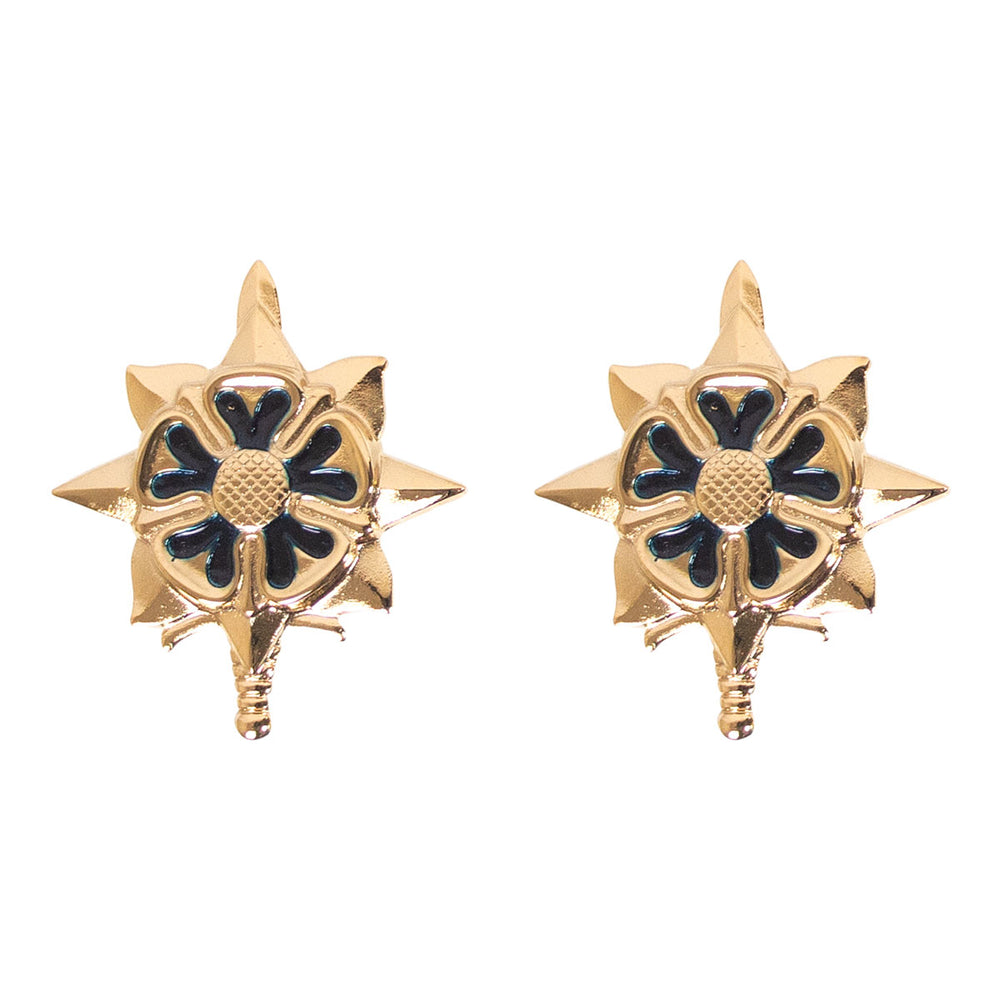 Army Military Intelligence Officer Branch of Service Collar Device